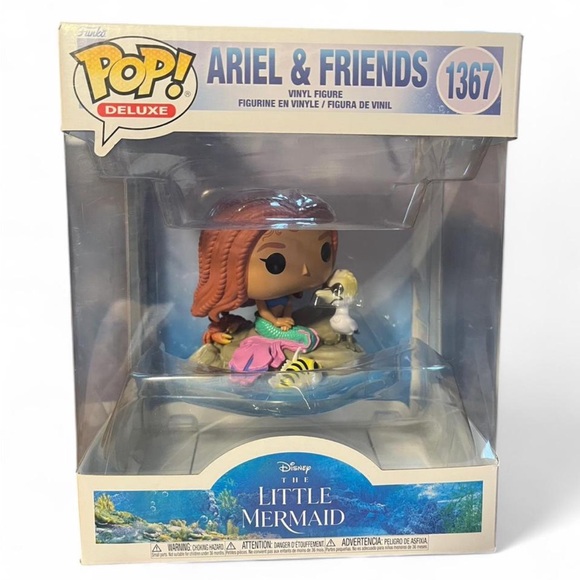 Funko | Toys | Funko Pop Deluxe The Little Mermaid Ariel Friends 367 ...